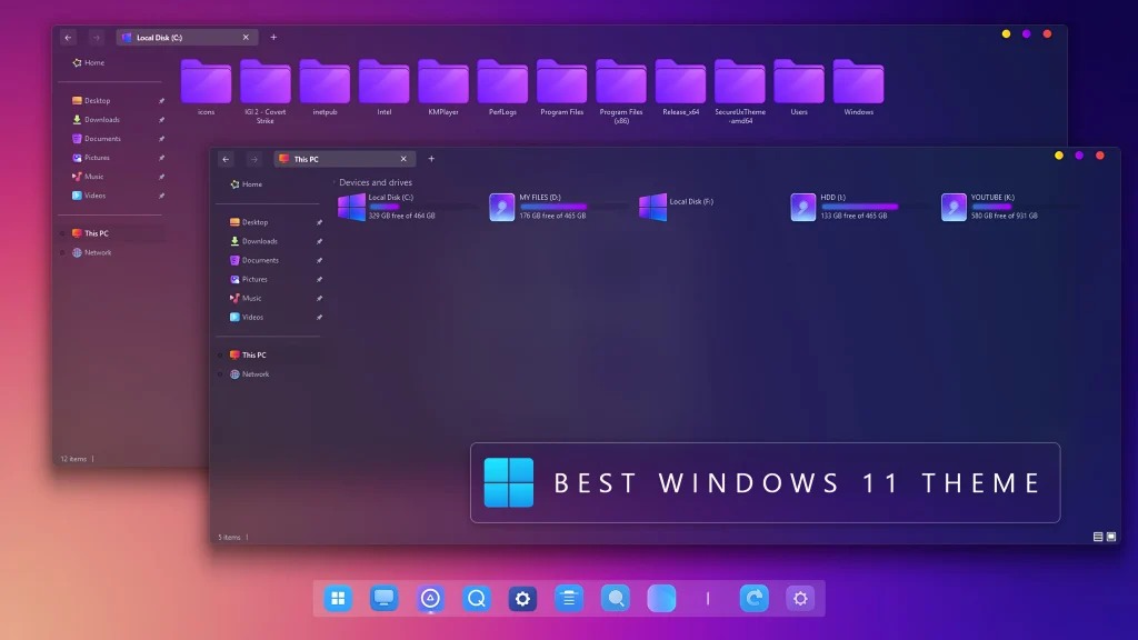 Color Verse Windows 11 Theme 24h2 - Link Vegas Theme